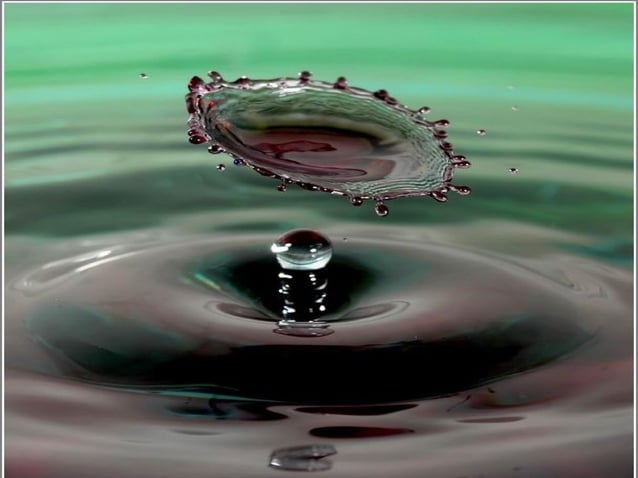 Colour Collision Amazing Water Drops | PPT