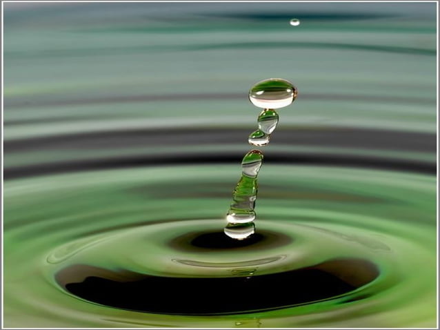 Colour Collision Amazing Water Drops | PPT