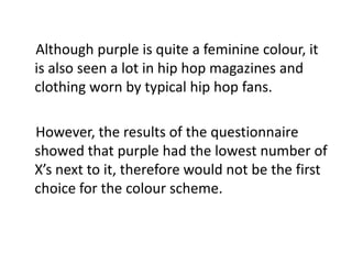 Colour analysis | PPTX