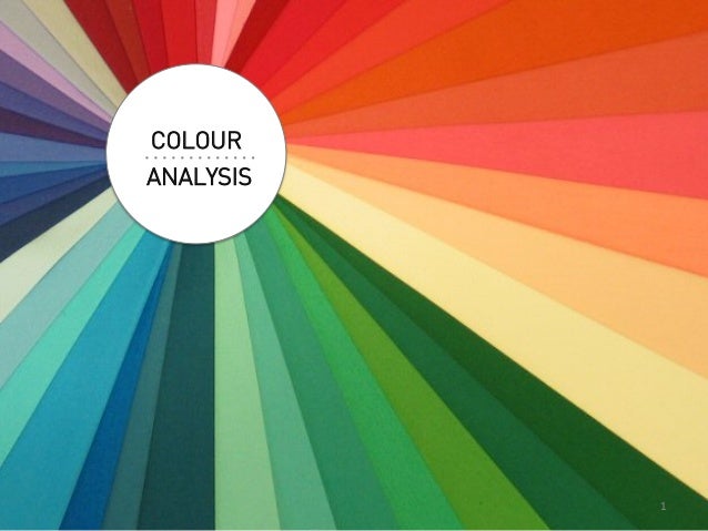 COLOUR ANALYSIS