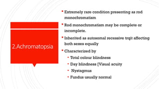 Colour blindness ophthalmology presentation.pptx
