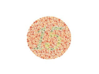Colour blindness test