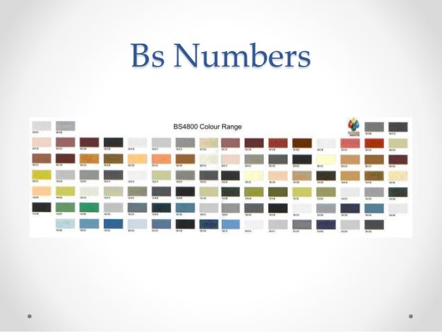 Colour, bs numbers