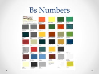 Colour, bs numbers & | PPT