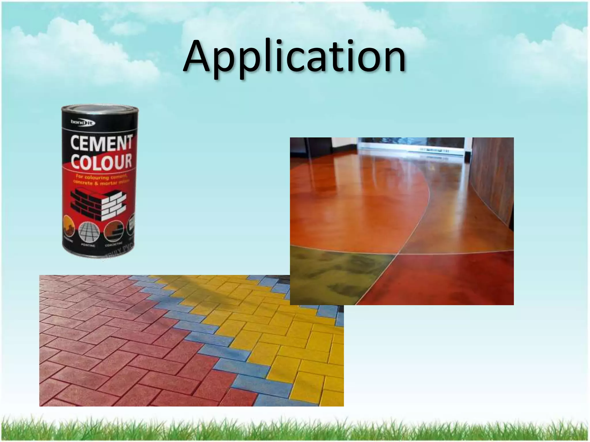 Colour cement and white cement | PPT