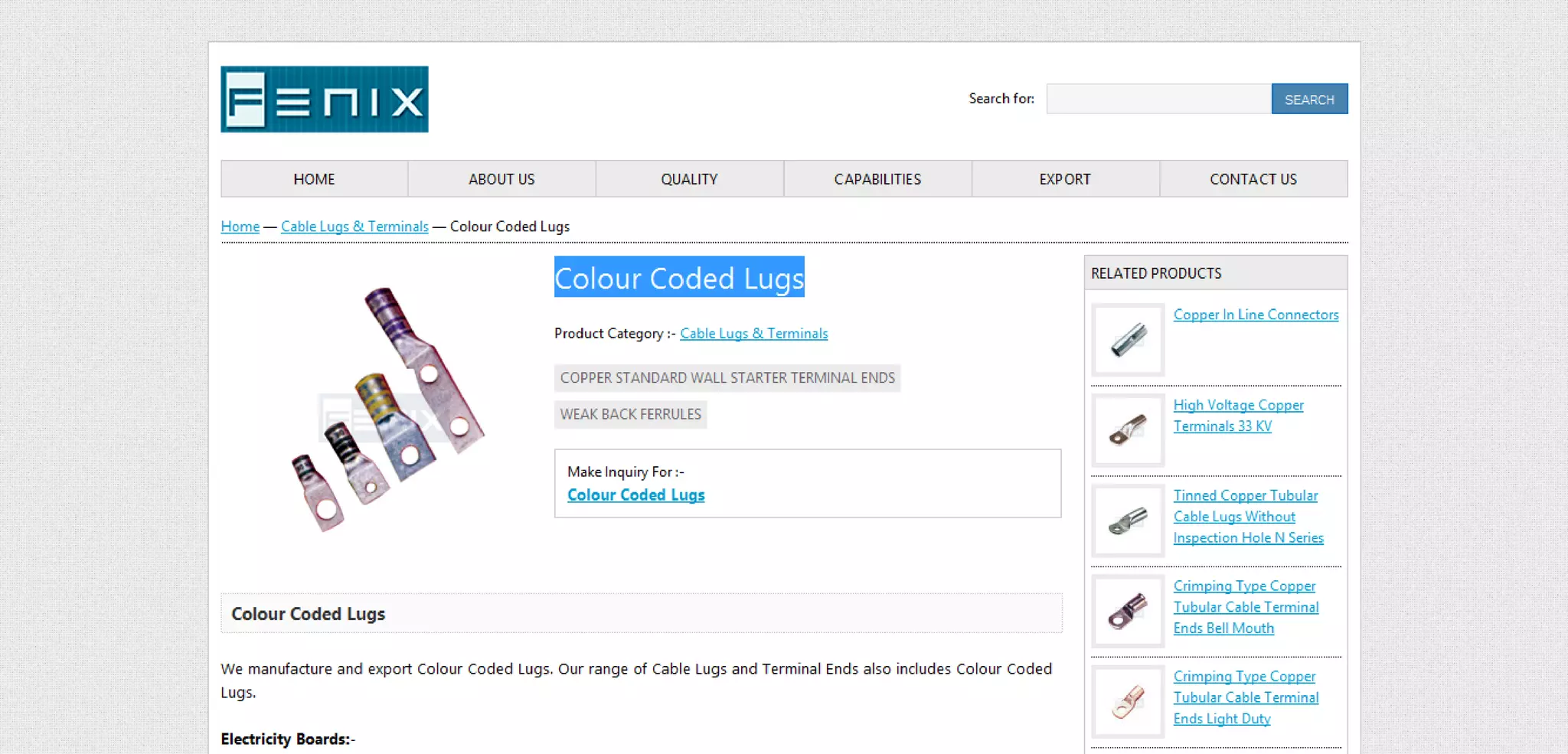 Colour coded lugs | PDF