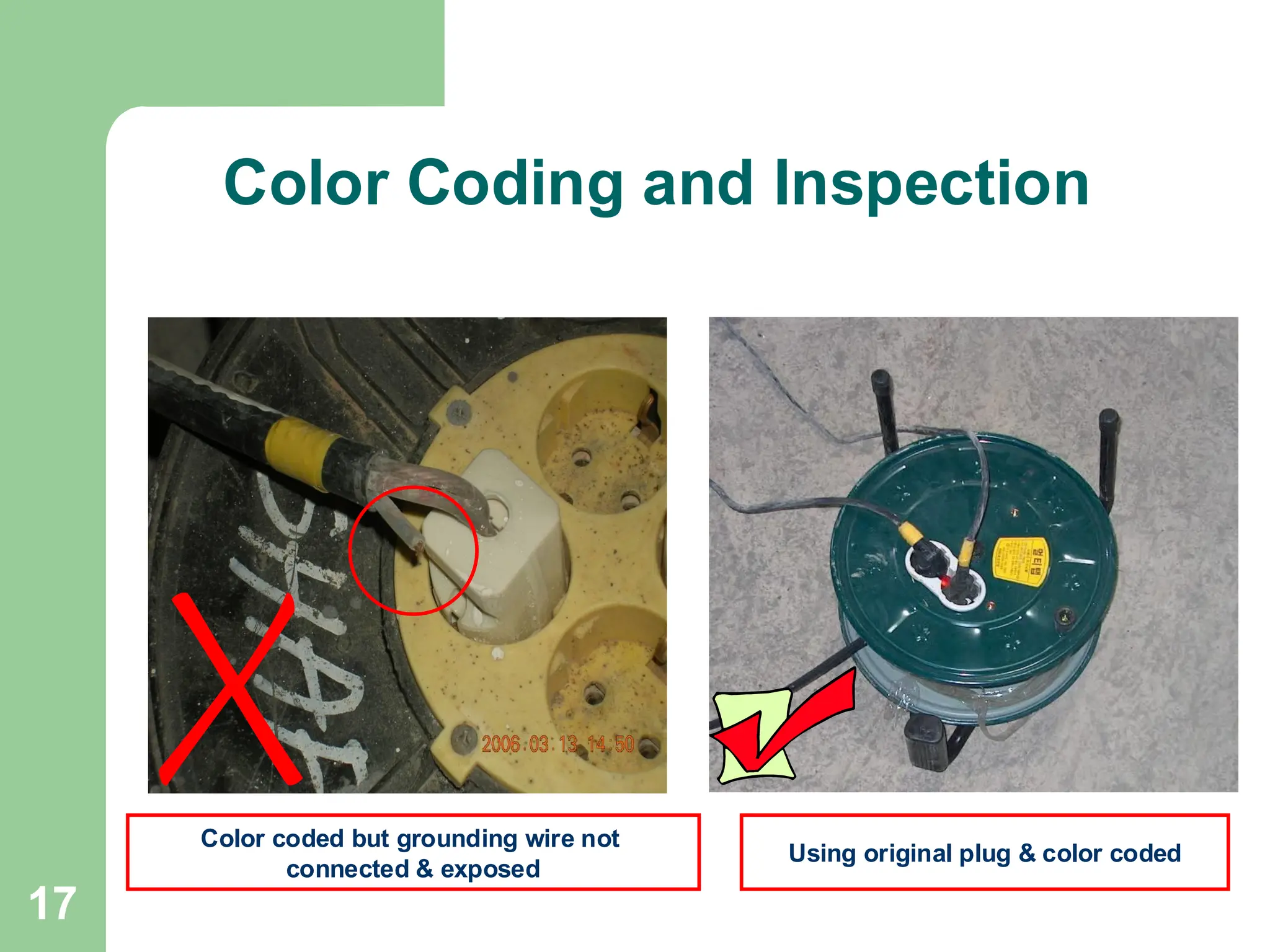 COLOUR CODING AND INSPECTION training presentation | PDF