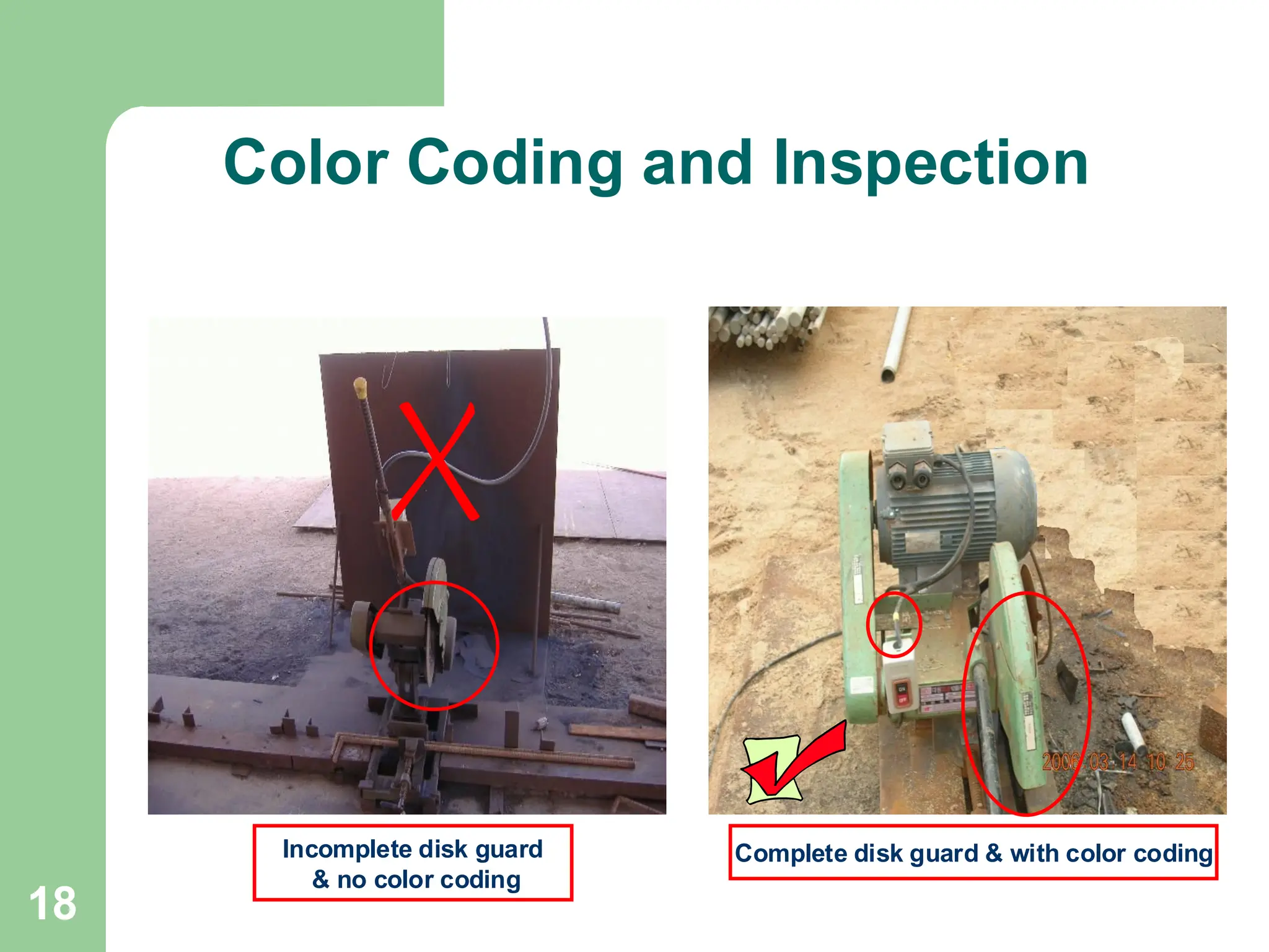 COLOUR CODING AND INSPECTION training presentation | PDF