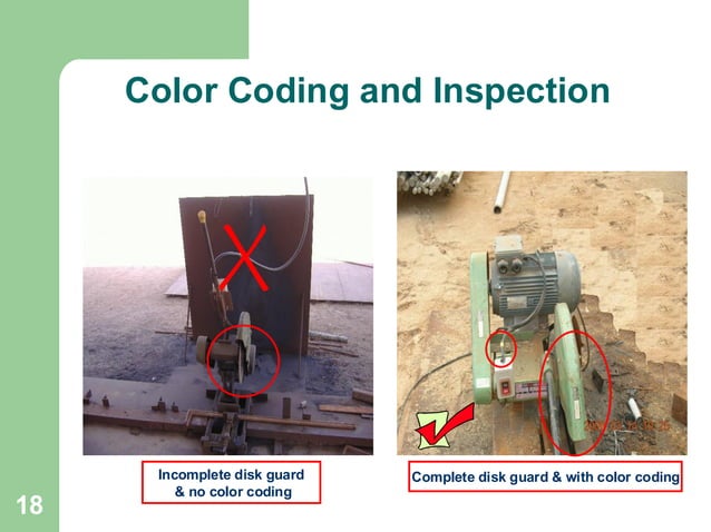COLOUR CODING AND INSPECTION training presentation | PDF