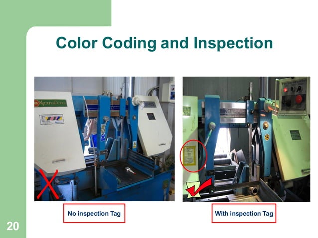 COLOUR CODING AND INSPECTION training presentation | PDF