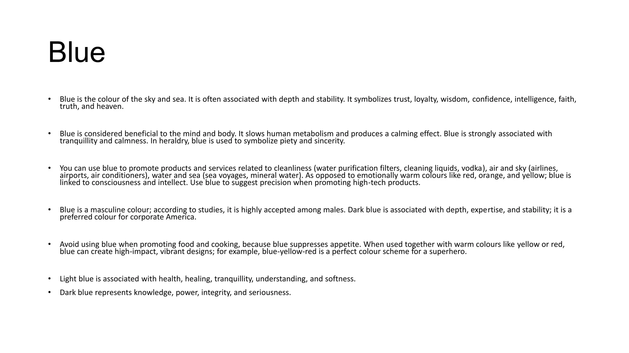 Colour connotations | PPT