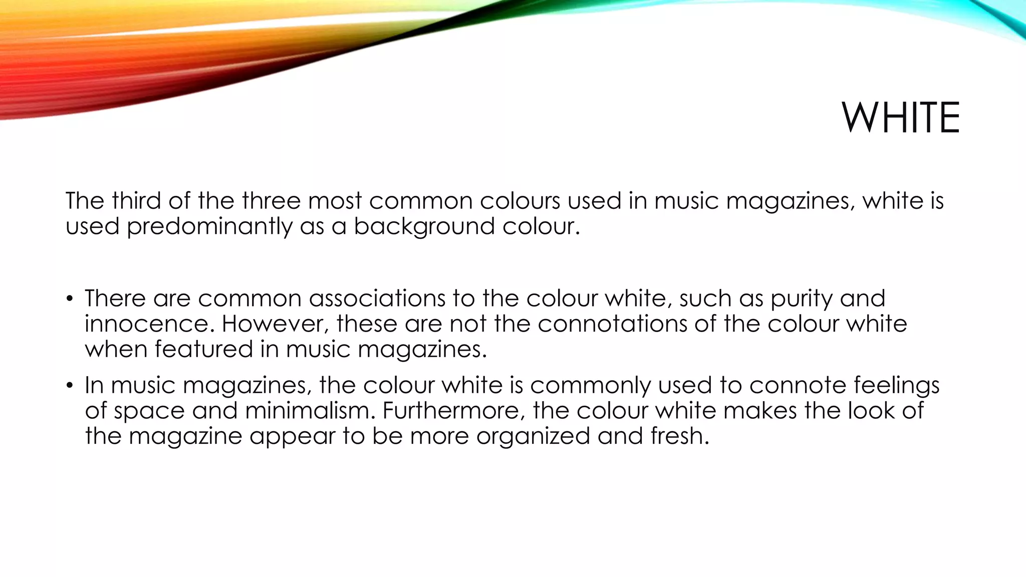 Colour Connotations | PPTX