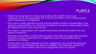 Colour Connotations | PPTX