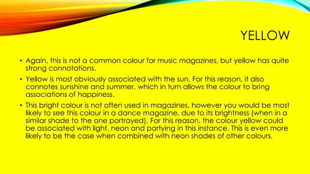 Colour Connotations | PPT