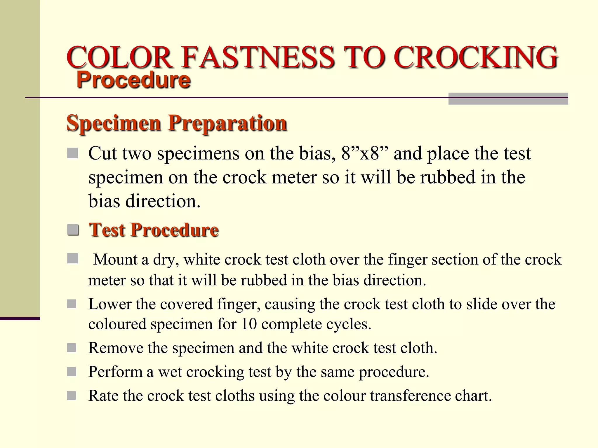 Colour fastness | PDF