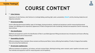 this ppt all about colur fastness to bleaching | PDF