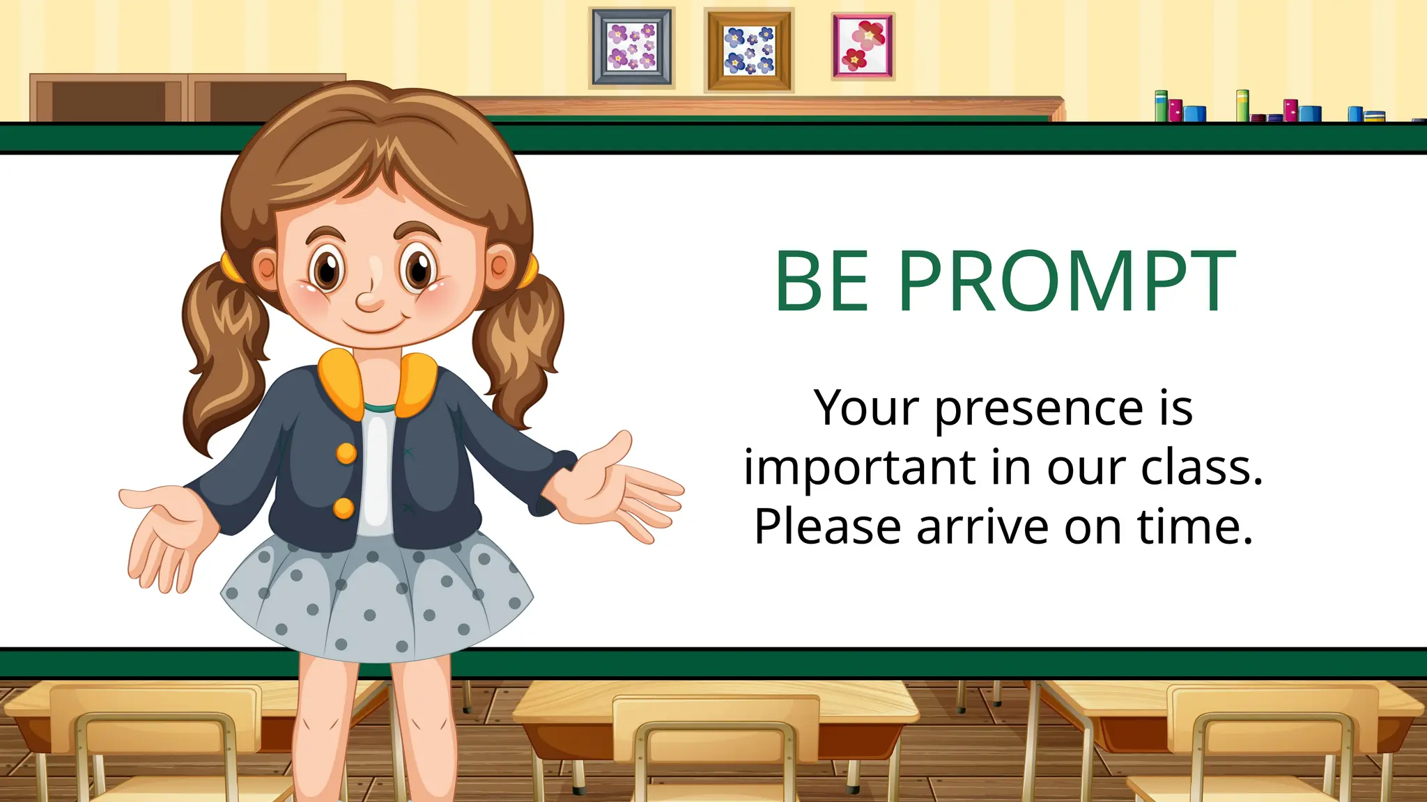 Colourful Cartoon Elementary Classroom Rules Educational Presentation.pptx