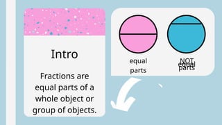 Colourful Illustrated Fractions as Equal Parts Presentation.pptx