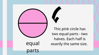 Colourful Illustrated Fractions as Equal Parts Presentation.pptx