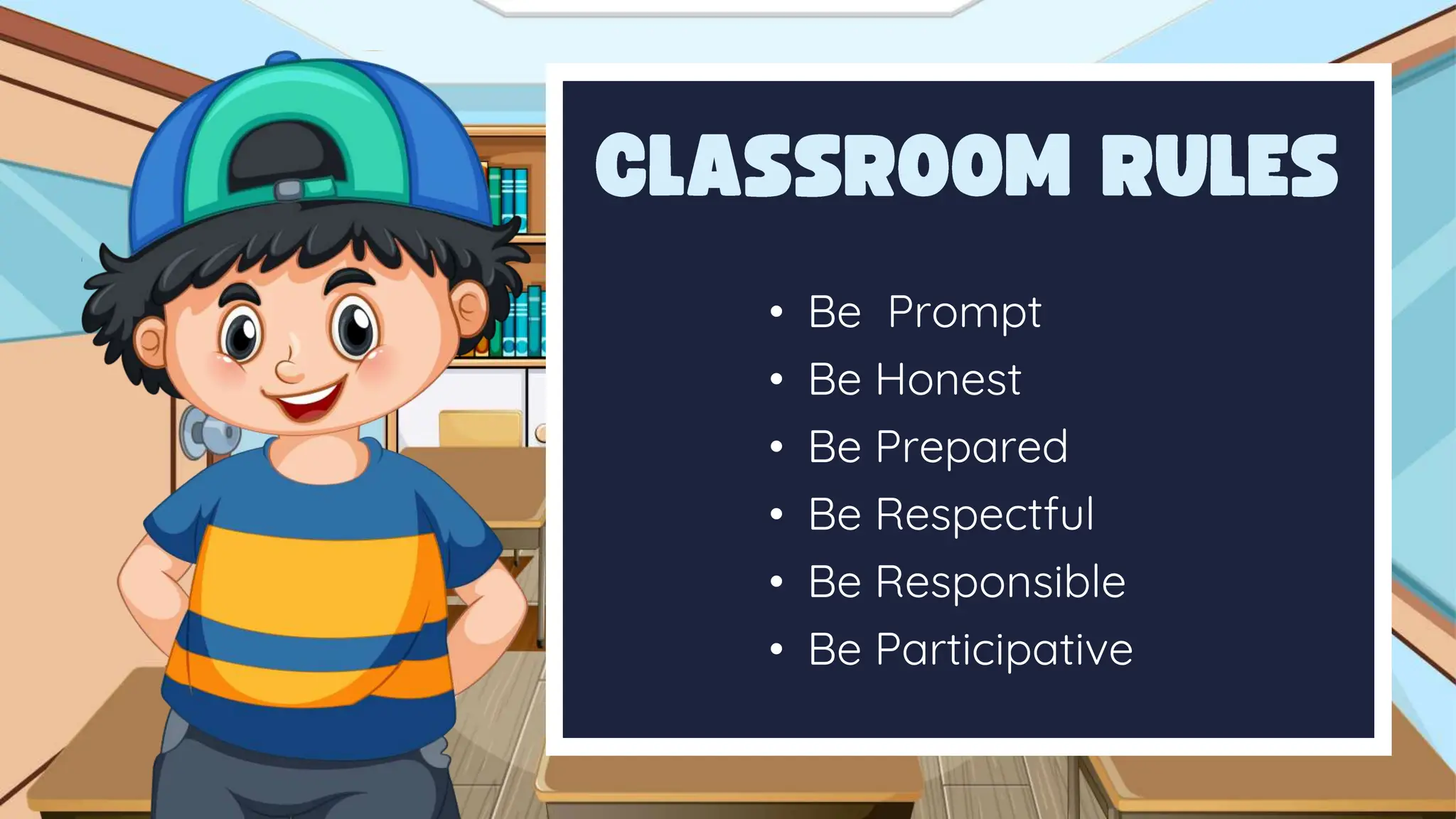 Colourful Illustrative Back to School Orientation Agenda Education ...