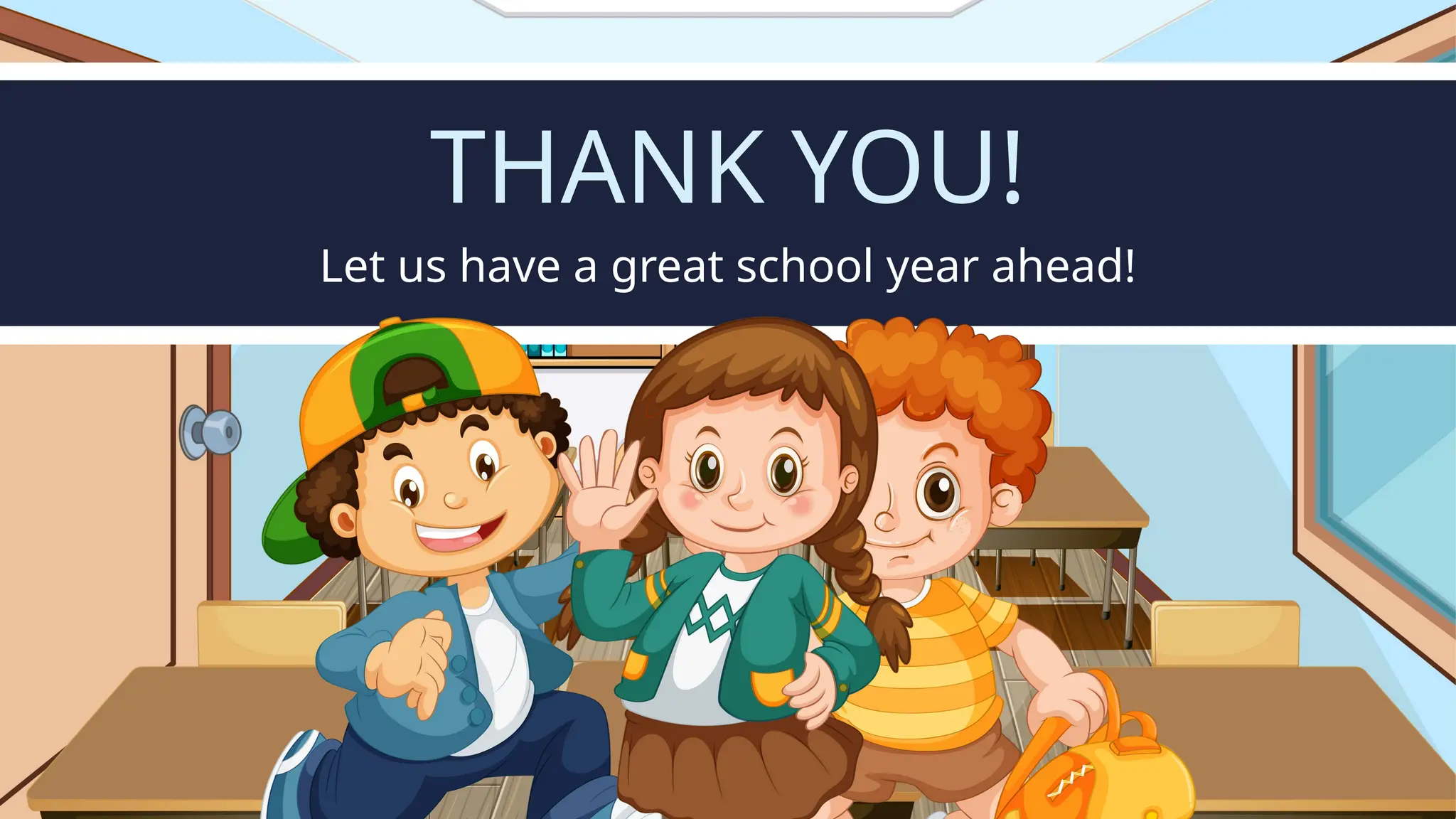 Colourful Illustrative Back to School Orientation Agenda Education Presentation.pptx