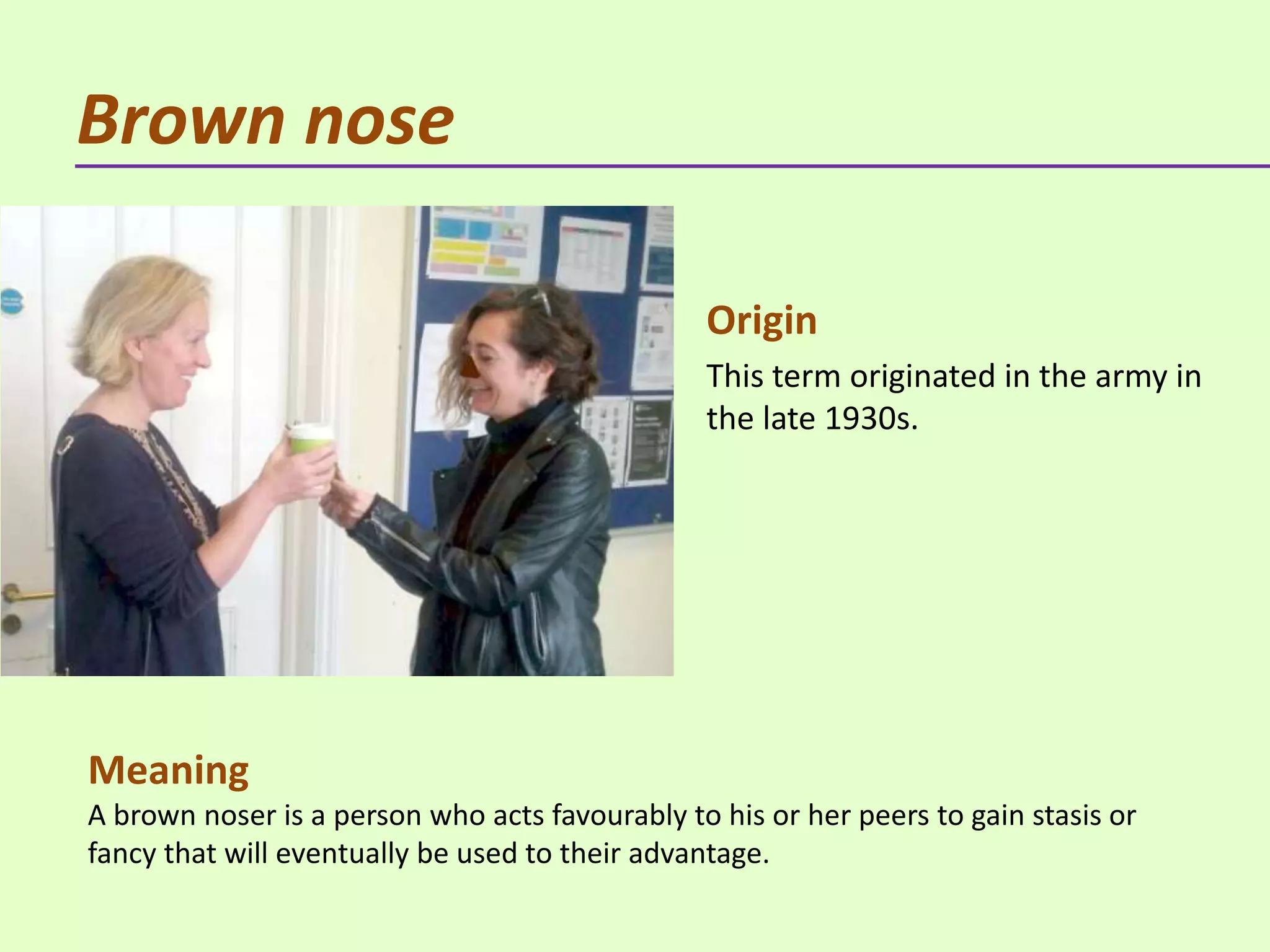 Colour idioms | PPTX