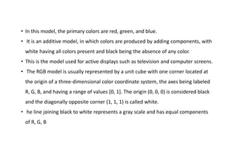 Colour image processing(fip) | PPTX