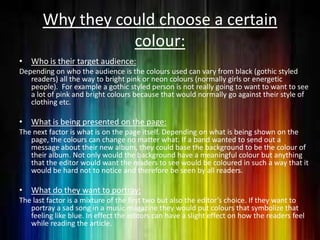Colour in magazine | PPT