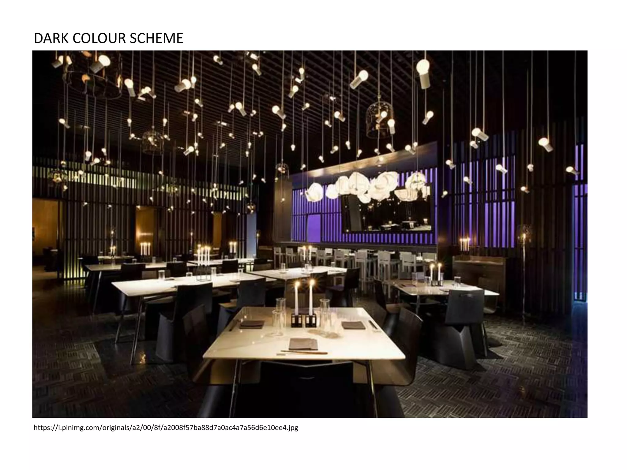 Five Most Popular Colour Schemes for Restaurants | PPTX
