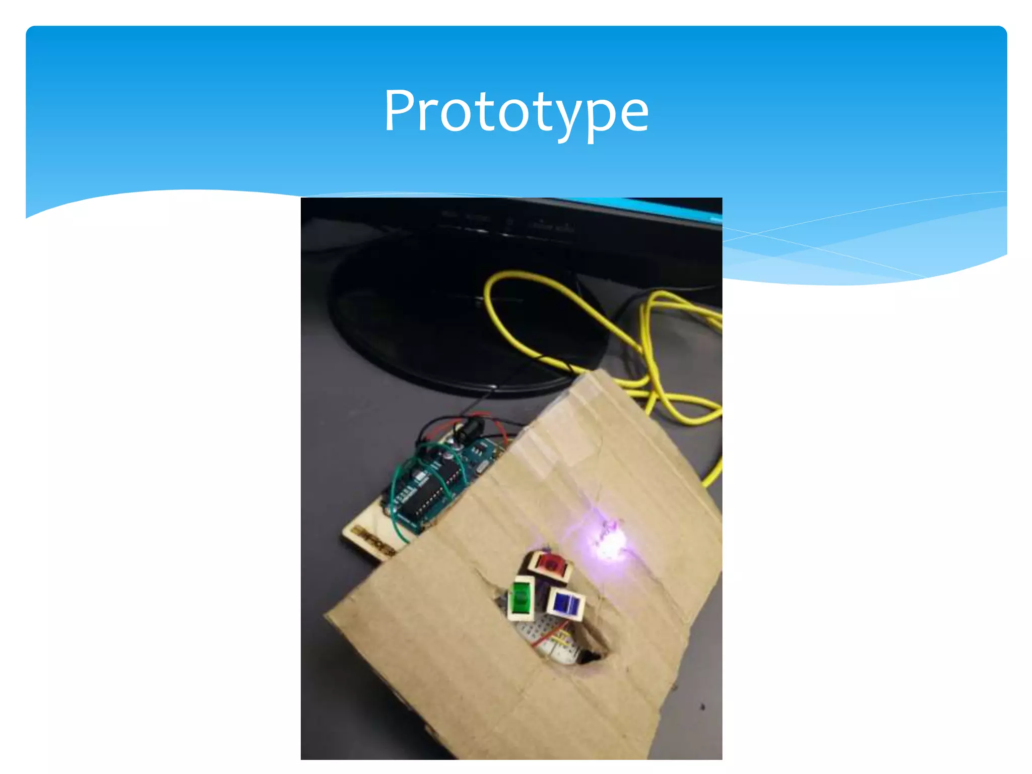 Colour mixing lamp | PPTX