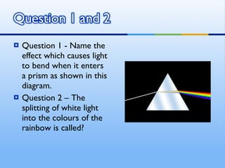 Colour Of Light Quiz | PPT