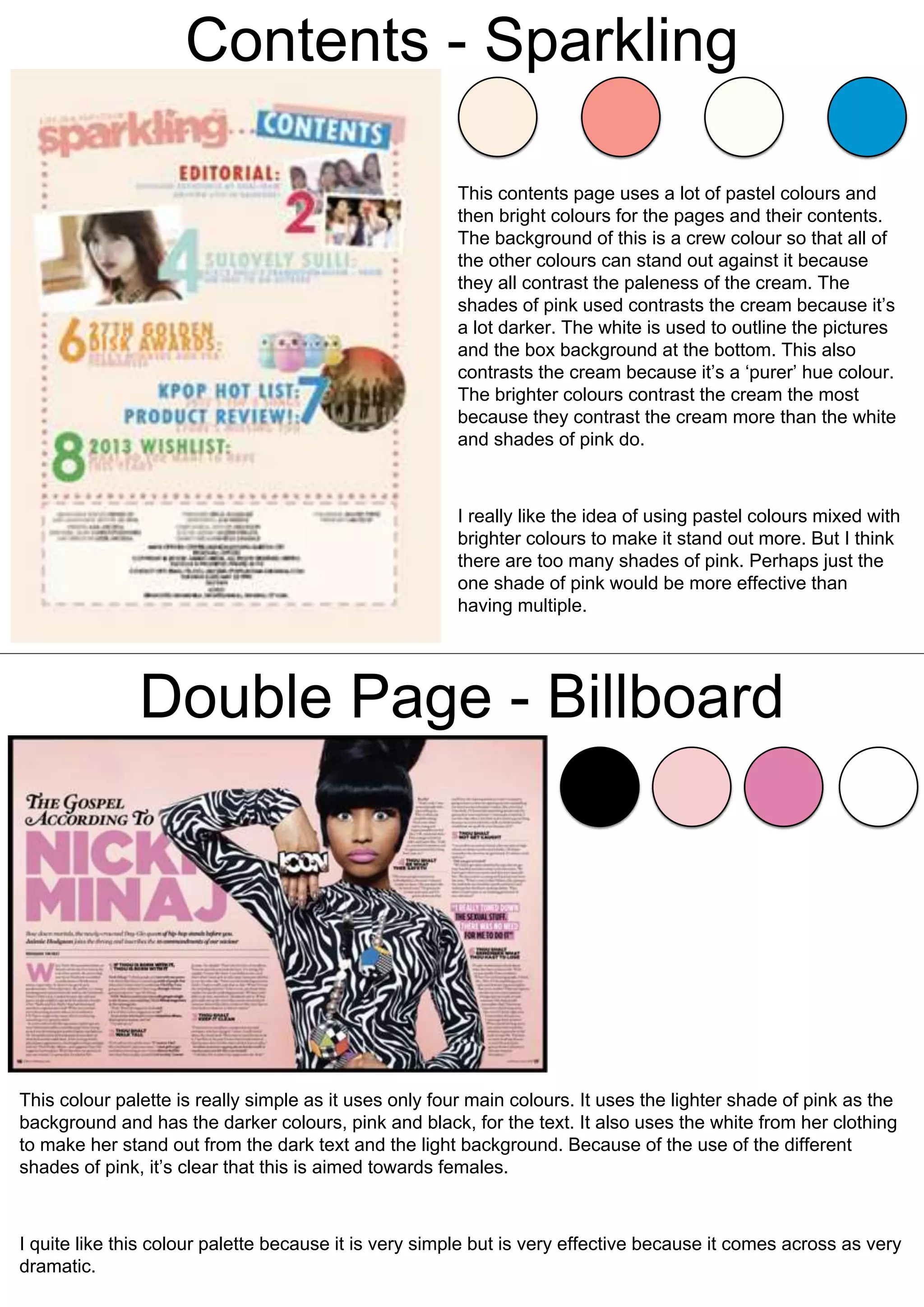 Colour palettes | PPTX