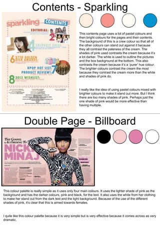 Colour palettes | PDF