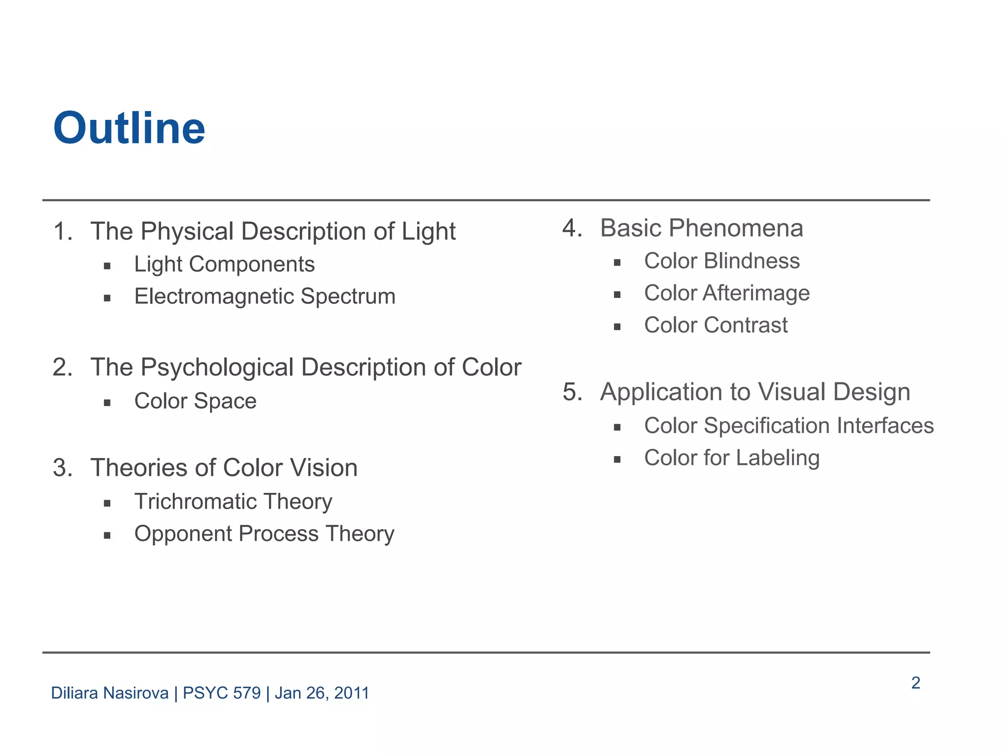 Colour perception | PDF