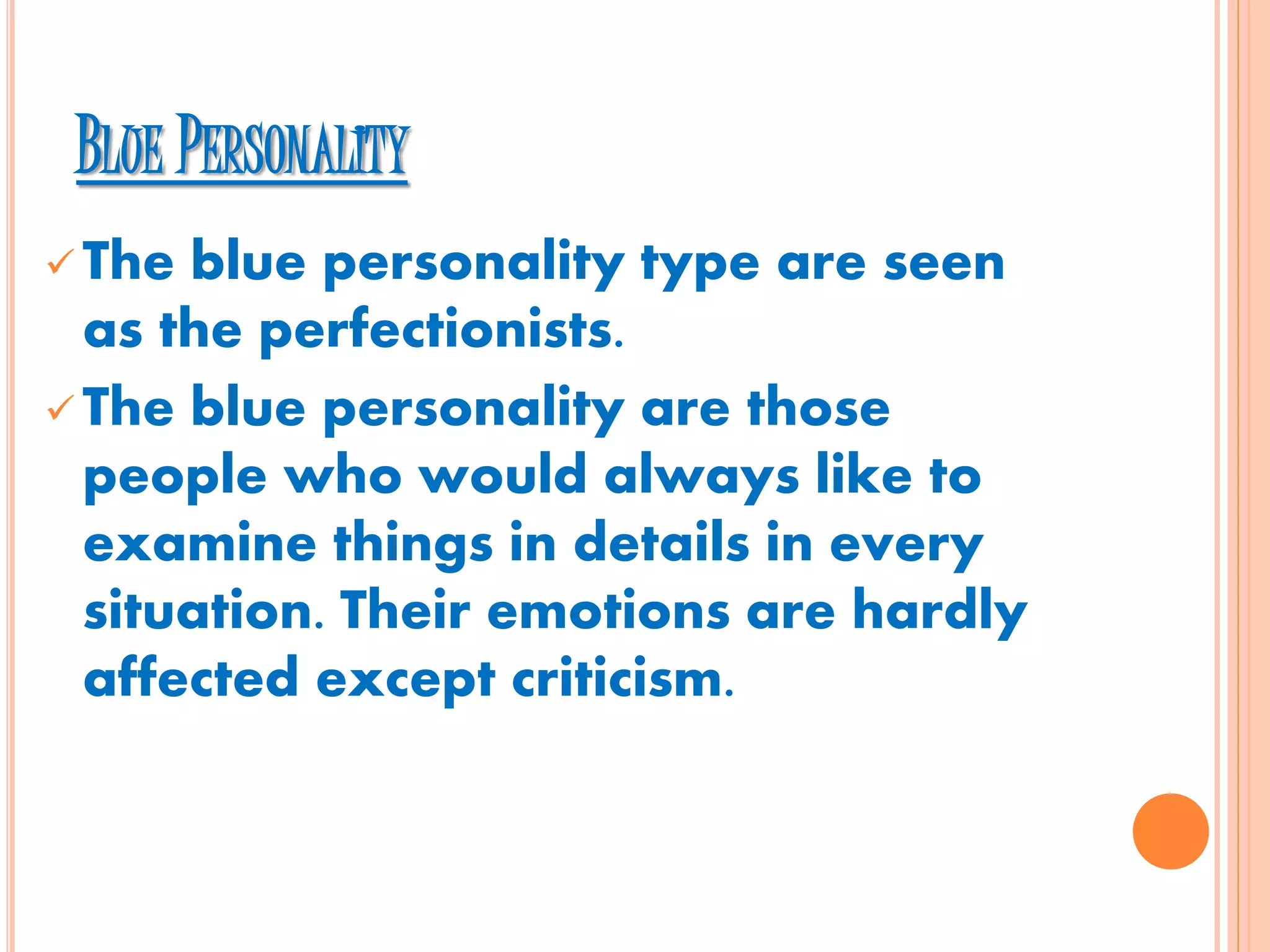 COLOUR PERSONALITY | PPTX