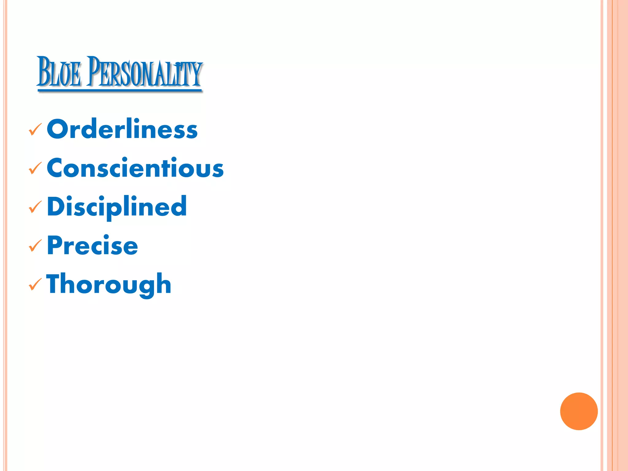 COLOUR PERSONALITY | PPTX