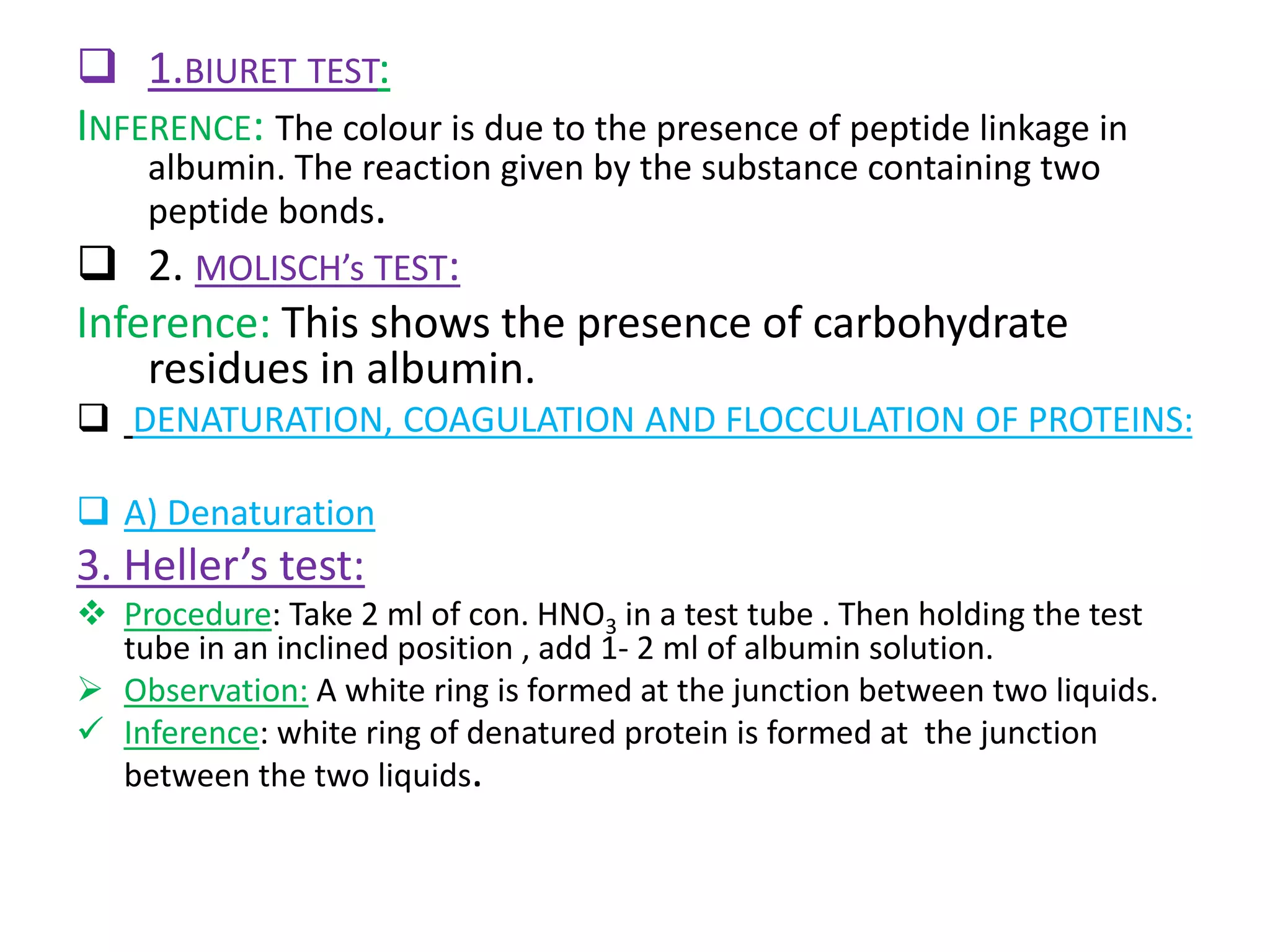Colour reactions of proteins agp | PPTX