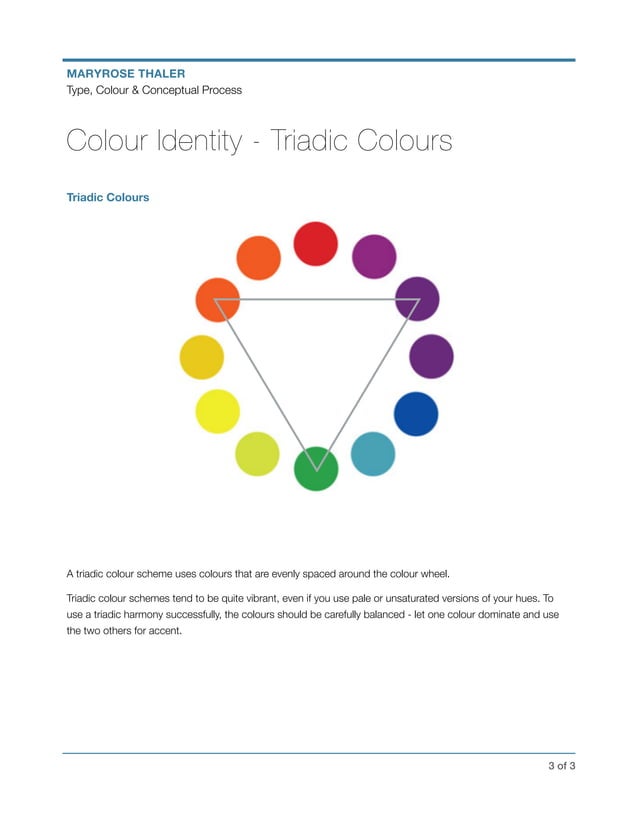 Colour relationships | PDF