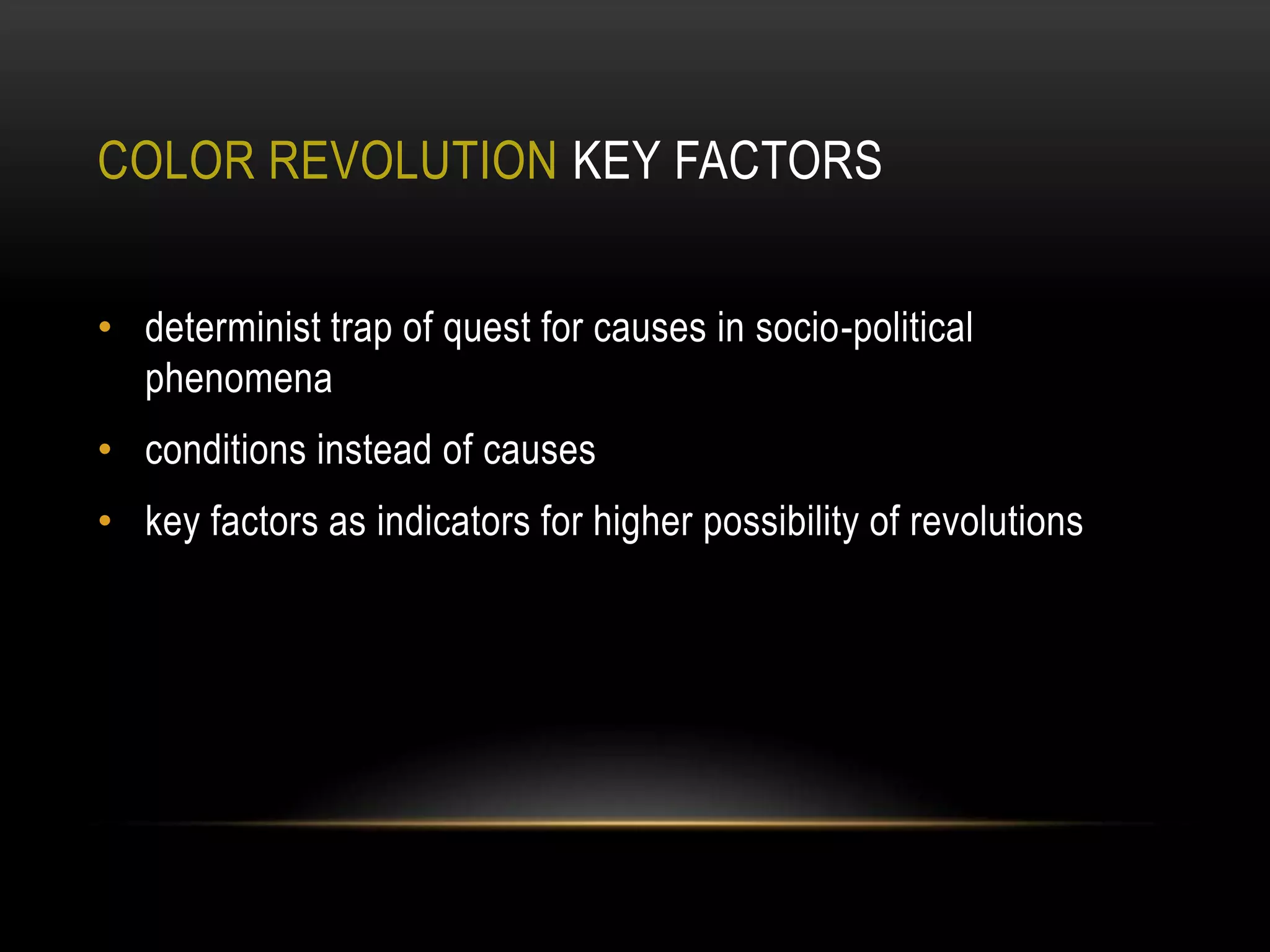 Causes and Concequences of Colour Revolutions in the Post-Soviet ...