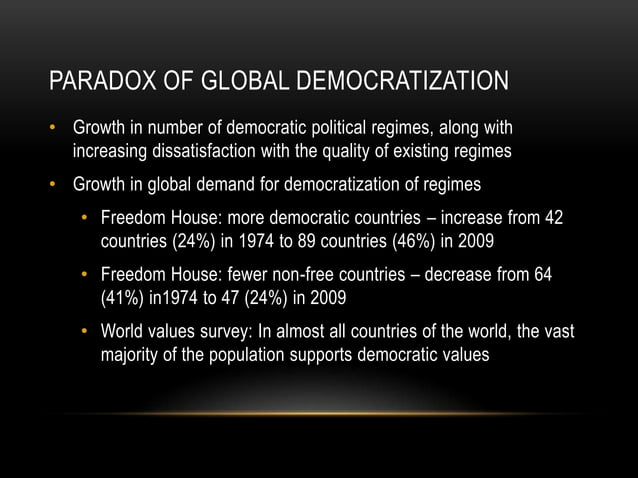 Causes and Concequences of Colour Revolutions in the Post-Soviet ...