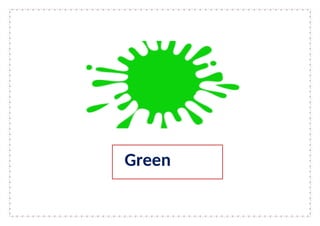 Colours Flashcards for Kids | PDF