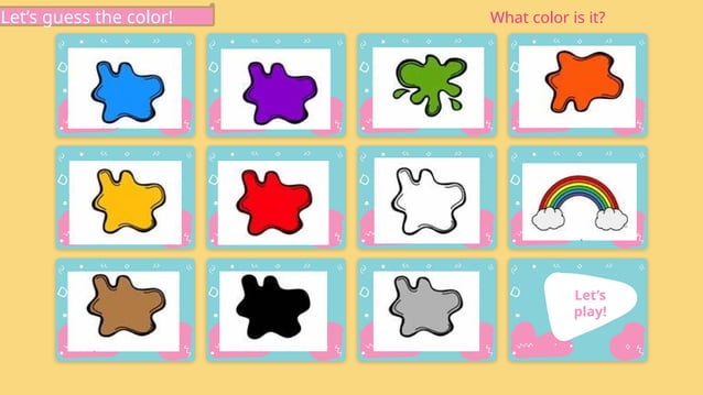 Learning about colors for kids and beginners.pptx