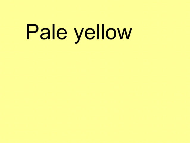 Colours And Shades | PPT