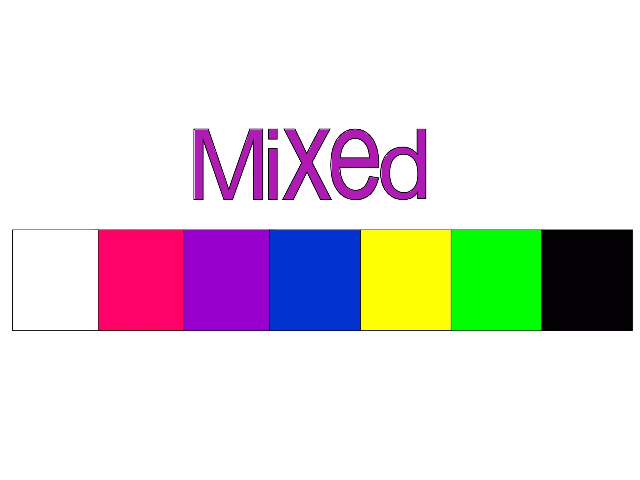 My music magazine colour scheme. | PPT