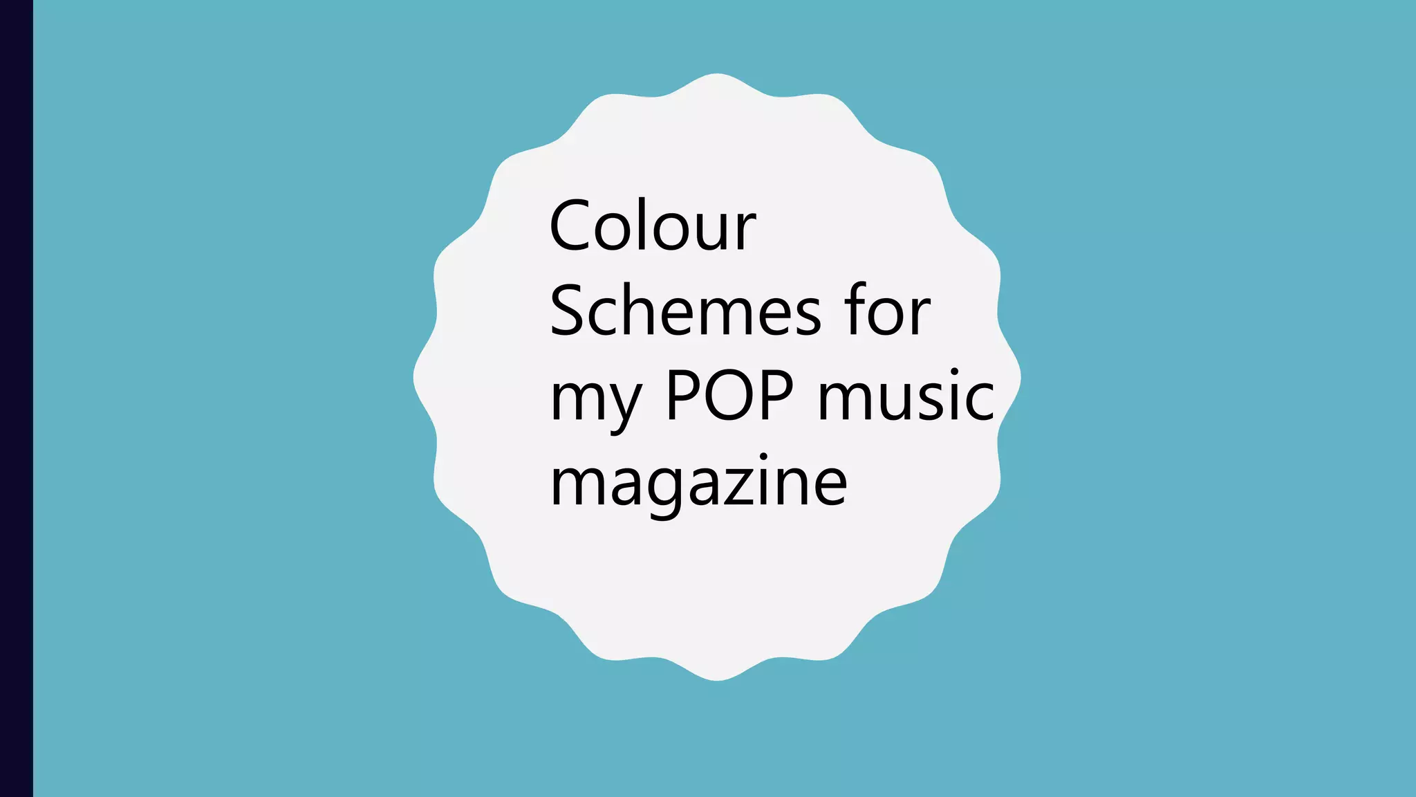 Colour scheme ideas | PPTX