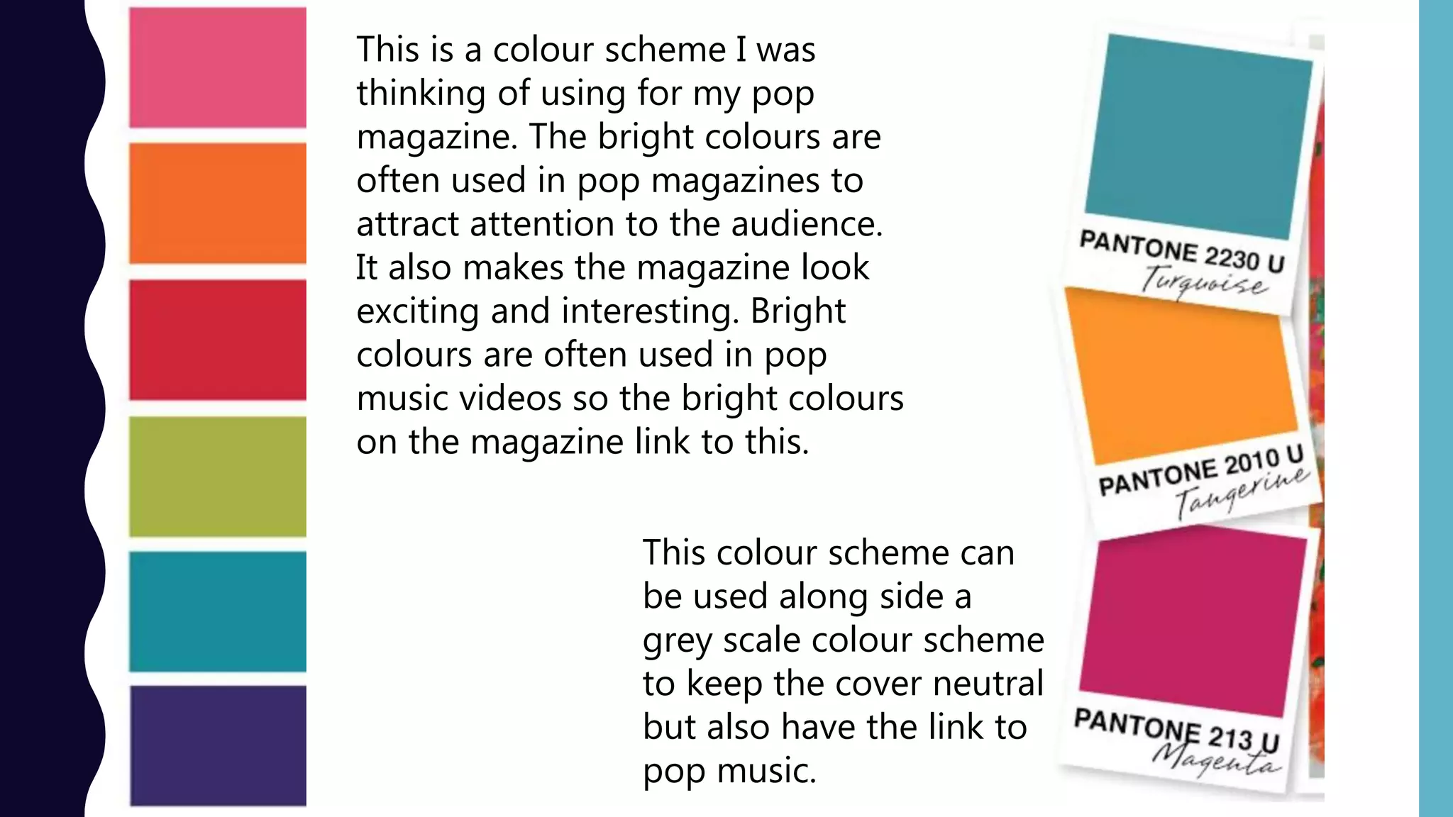 Colour scheme ideas | PPTX