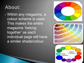 Colour schemes | PPTX