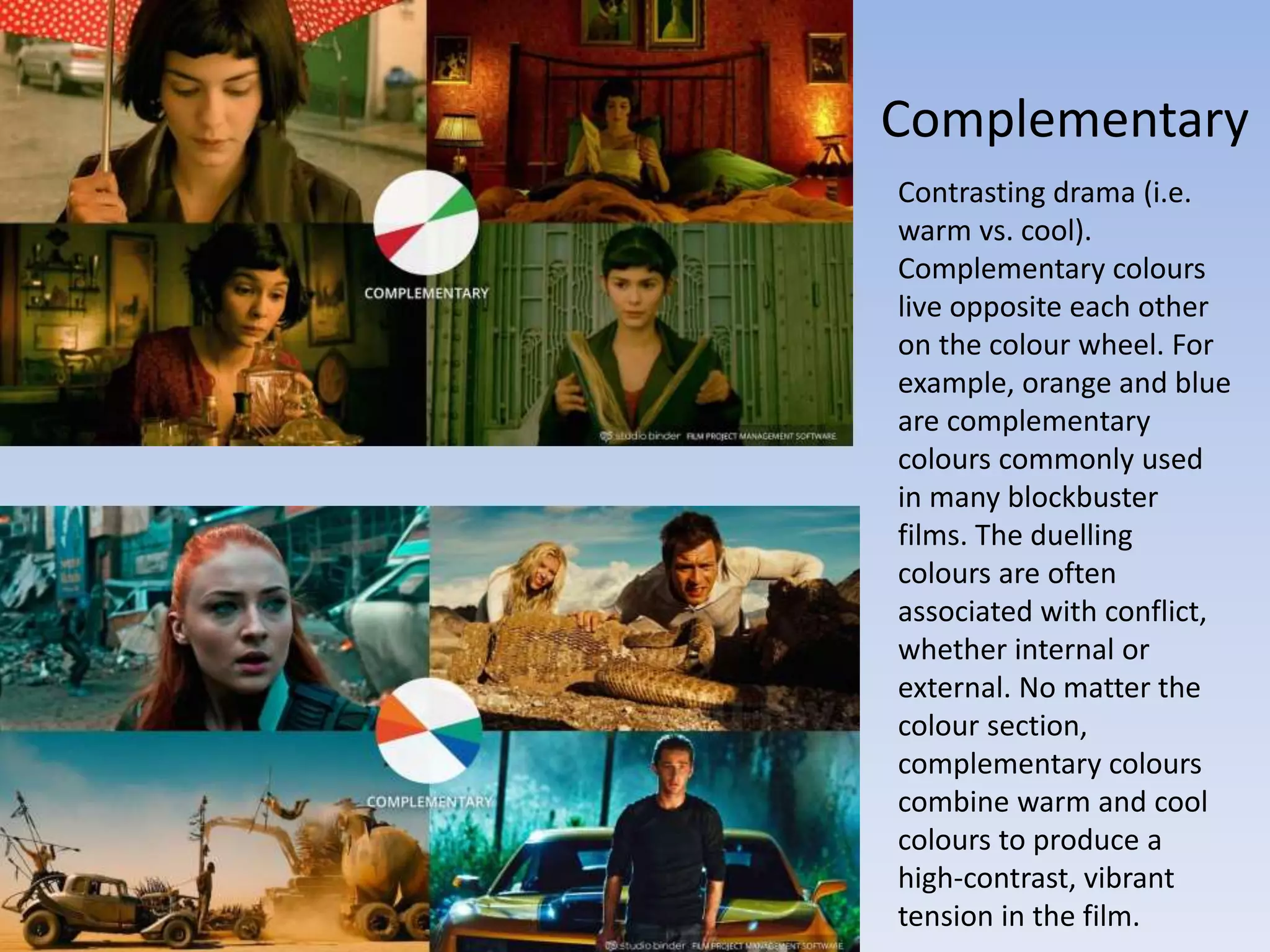Colour schemes in films | PPT