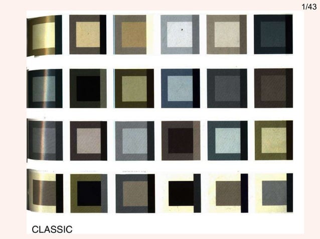 Colour Sensations & Colour in Architecture | PPT