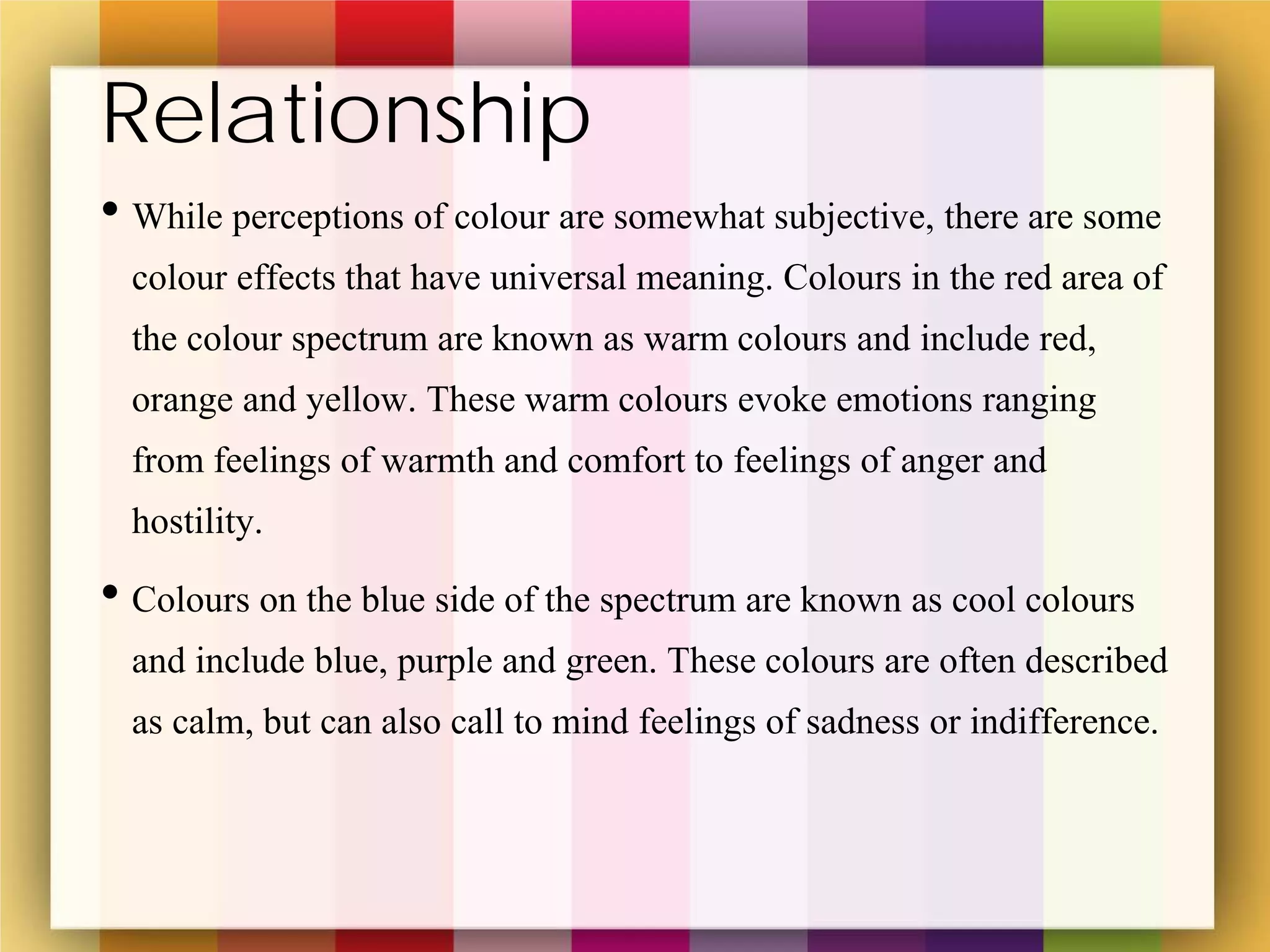 Colours & feelings | PDF